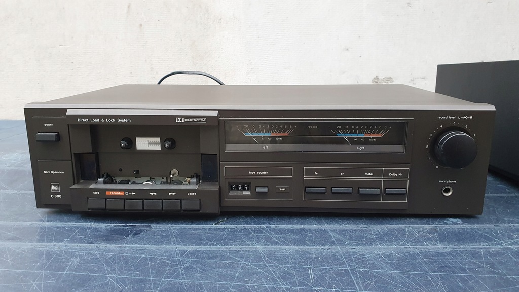 Magnetofon kasetowy Dual C806 - 13140977999 - oficjalne archiwum Allegro