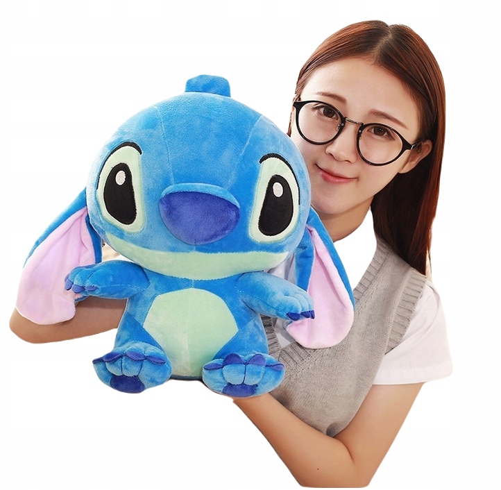 DUŻA MASKOTKA LILO I STICH STICZ PLUSZOWY XXL 55cm - 12861404632 ...