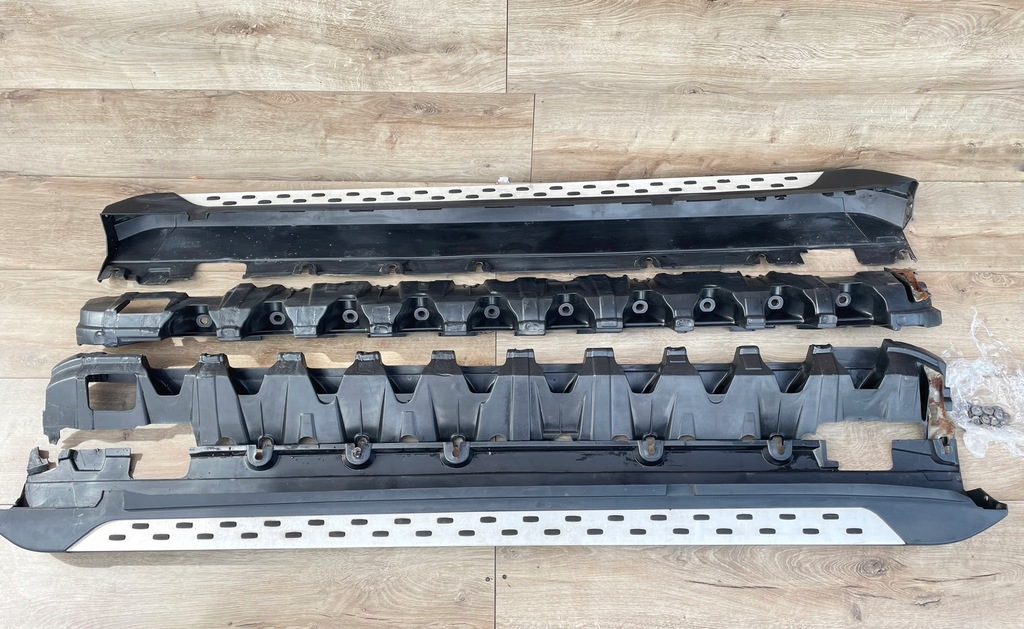 LISTWA PROGOWA STOPIEŃ PRAWY LEWY PRÓG MERCEDES GLK X204 AMG ...