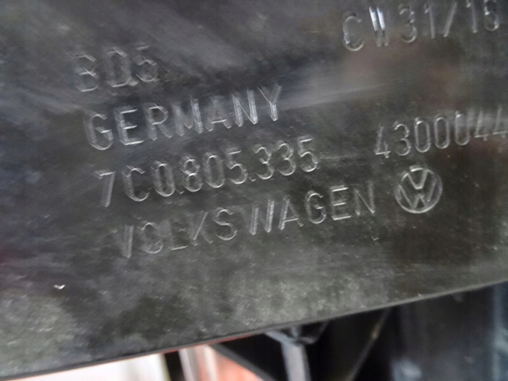 VW CRAFTER II PAS WZMOCNIENIE CZOŁOWE 7C0805335 - 11546923959 ...