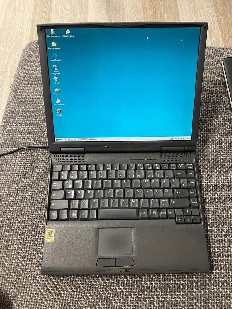 Retro laptop LiteLine 5033 Pentium MMX/64mb/Win98 - 12240788130 ...