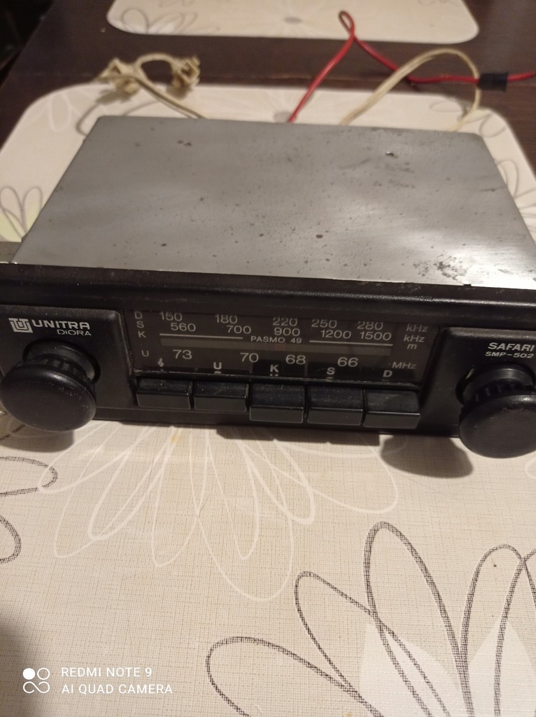 Radio Safari 5 SMP-502 Unitra Diora z PRL-u - 11348550442 - oficjalne ...