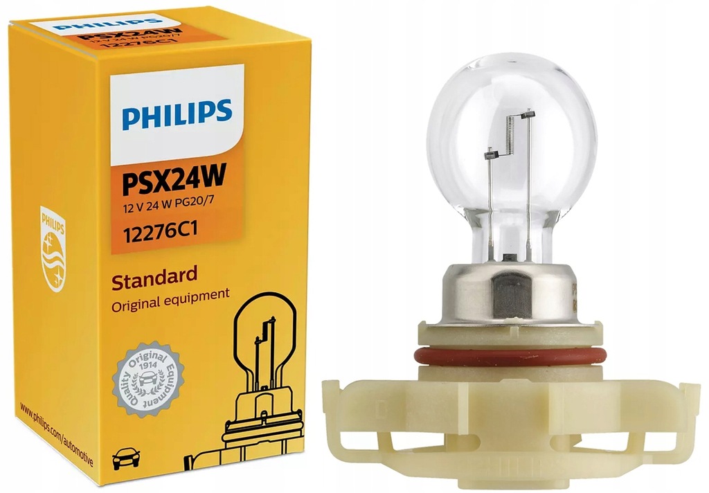 Żarówka PHILIPS PSX24W 12V 24W Peugeot 208 I 2012- - 10486645675 ...