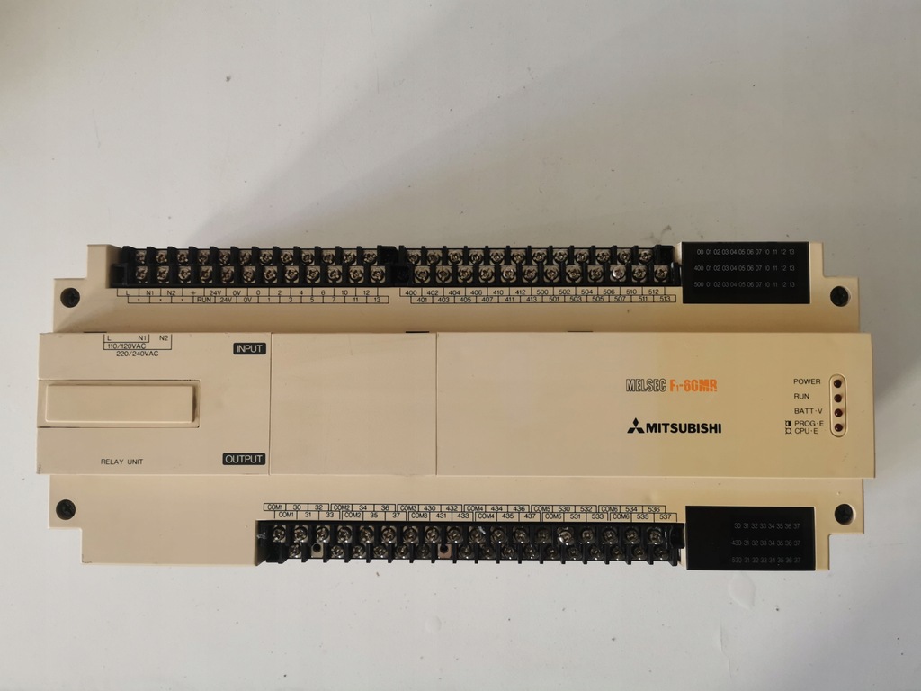 Sterownik PLC MITSUBISHI MELSEC F1-60MR-ES - 10698650899 - oficjalne ... Sterownik PLC MITSUBISHI MELSEC F1-60MR-ES - 10698650899 - oficjalne ...