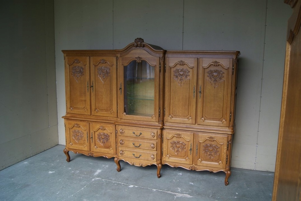 KREDENS LUDWIKOWSKI Z GIĘTĄ GÓRĄ - 260 SZEROKI - 14652746086 ...