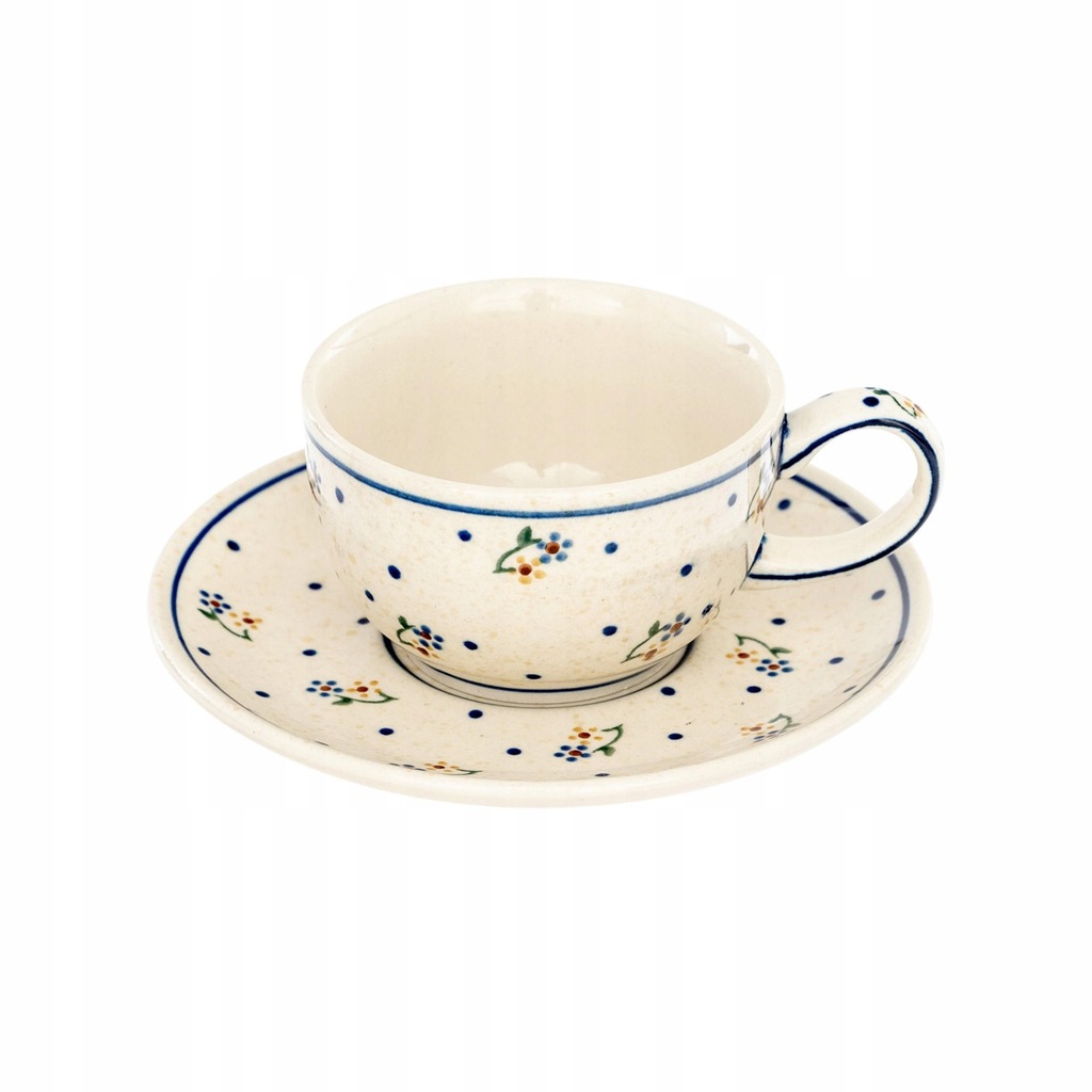 Filiżanka ze spodkiem 220ml D111 BOLESŁAWIEC - 12619053738 - oficjalne ...