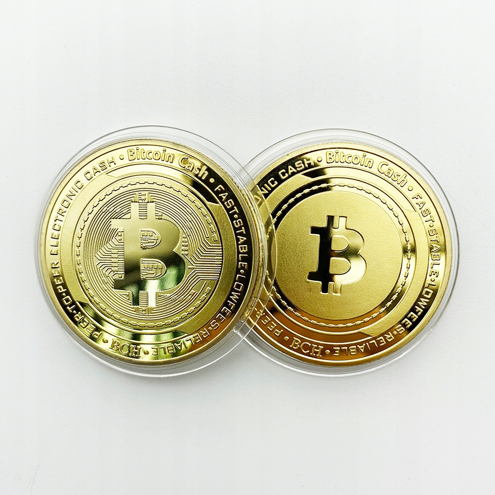 MONETA KOLEKCJONERSKA BITCOIN BTC | ZŁOTA - 11607775582 - oficjalne ...