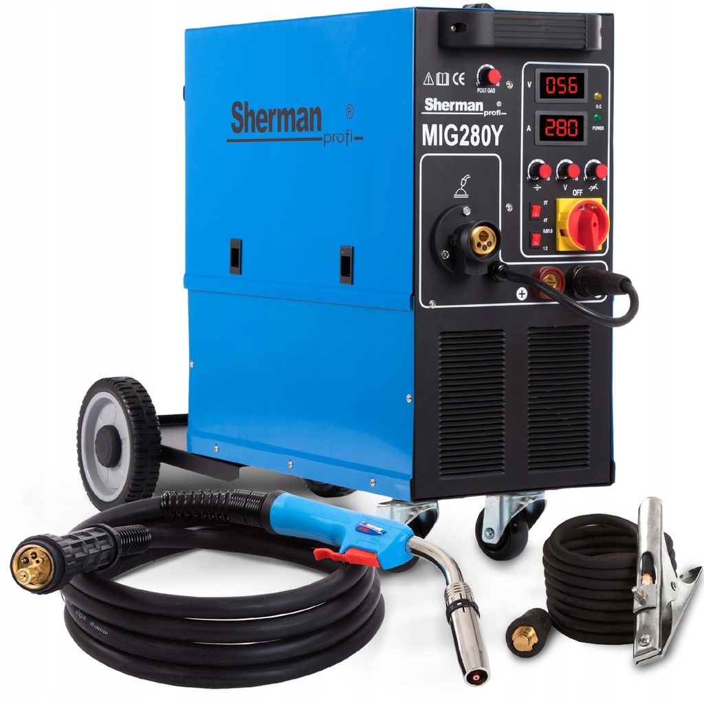 SPAWARKA MIGOMAT SHERMAN MIG 280Y 4R 280A 400V - 13769736799 ...