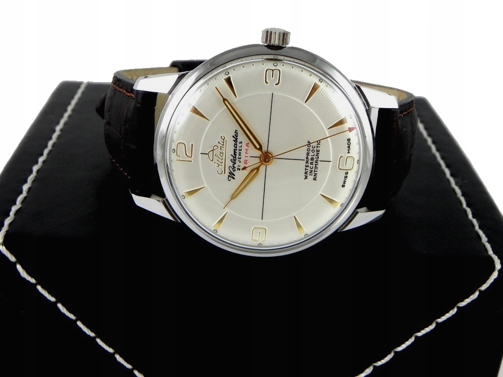 ATLANTIC-PRIMA 21jewels 39 mm LATA 50 - KRÓLEWSKI - 10234595653 ...
