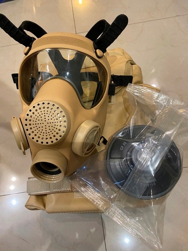 Maska przeciwgazowa MP-5 nowa roz. 4 (pustynna) - 11513327303 - oficjalne archiwum Allegro