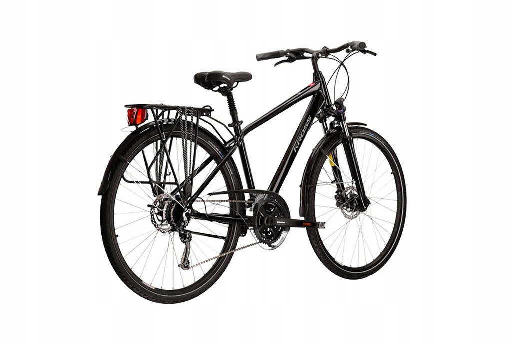 Rower trekkingowy KROSS Trans 5.0 Czarny 2022 S/17 - 12347615646 ...