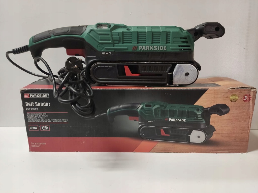 Szlifierka taśmowa Parkside PBS 900 C3 - 11743454070 - oficjalne ...
