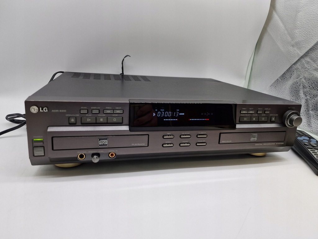LG ADR-620 NAGRYWARKA CD + ORYGINALNY PILOT TOP!!! - 12966357086 ...
