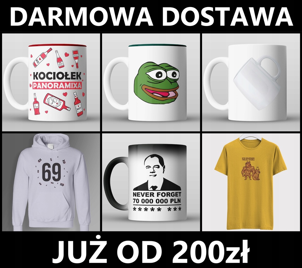 Kubek prezent Śmieszny Mem Memy Memiarz Pepe Frog - 11636005697 ...
