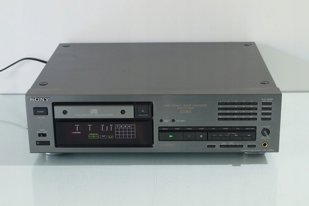 Odtwarzacz Cd Sony Cdp-x33es - 12746815344 - oficjalne archiwum Allegro