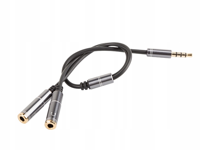 ROZDZIELACZ ADAPTER SŁUCHAWKOWY COMBO JACK PC PS4 - 7544221480 ...