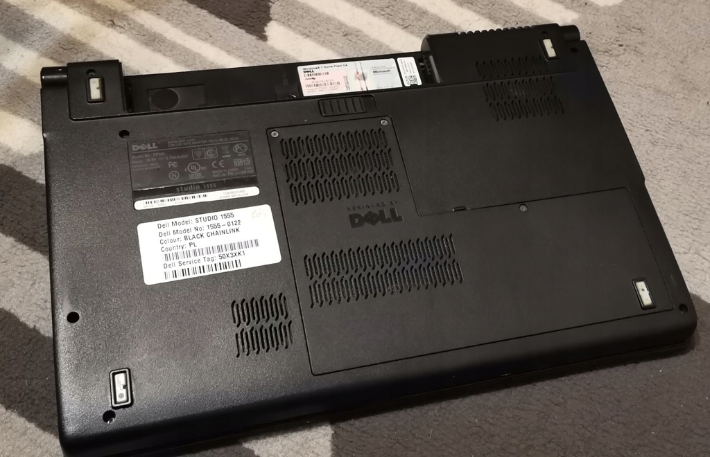 Laptop Dell Studio 1555 15,6" 2GB RAM - 12752315205 - oficjalne archiwum Allegro