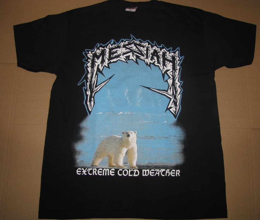 MESSIAH Extreme Cold thrash metal koszulka roz XXL - 7853938596 ... MESSIAH Extreme Cold thrash metal koszulka roz XXL - 7853938596 ...