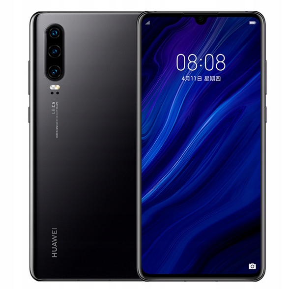 Smartfon Huawei P30 6 GB / 128 GB Czarny - 13075419219 - oficjalne archiwum Allegro