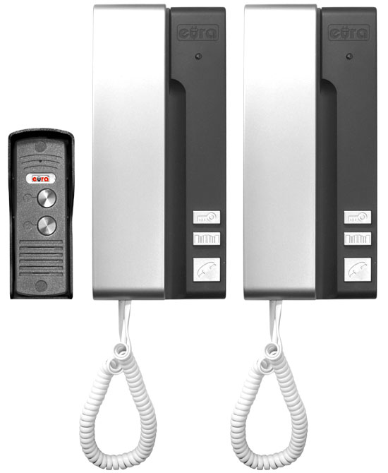 Domofon 2-rodzinny EURA ADP-32A3 DUO dwurodzinny - 7855564040 - oficjalne archiwum Allegro