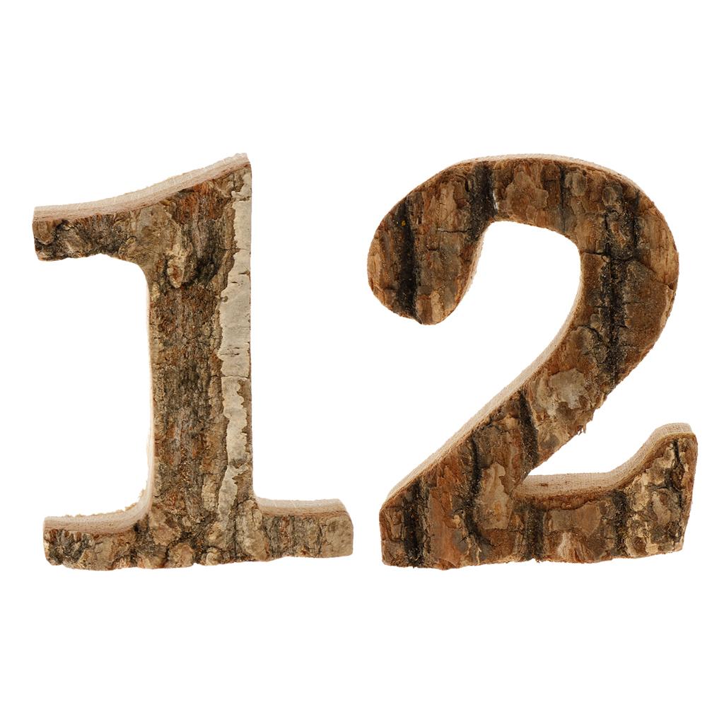 Rustykalny dom wiejski cyfry z drewna - 12593584129 - oficjalne ...