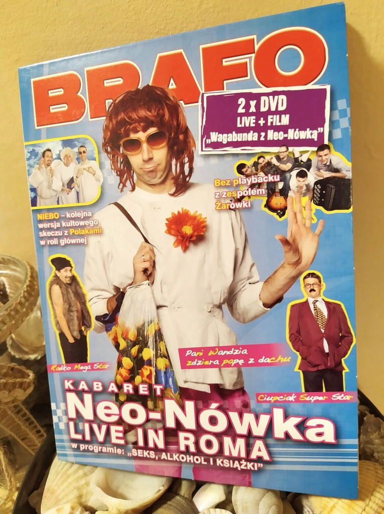 Kabaret Neo-nówka Live in Roma Neonówka 2DVD - 12682238497 - oficjalne ...