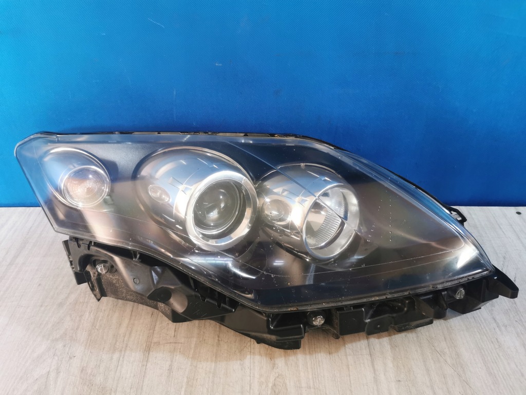 Renault Laguna III 3 lampa reflektor przód prawy anglik - 14563407348 ...