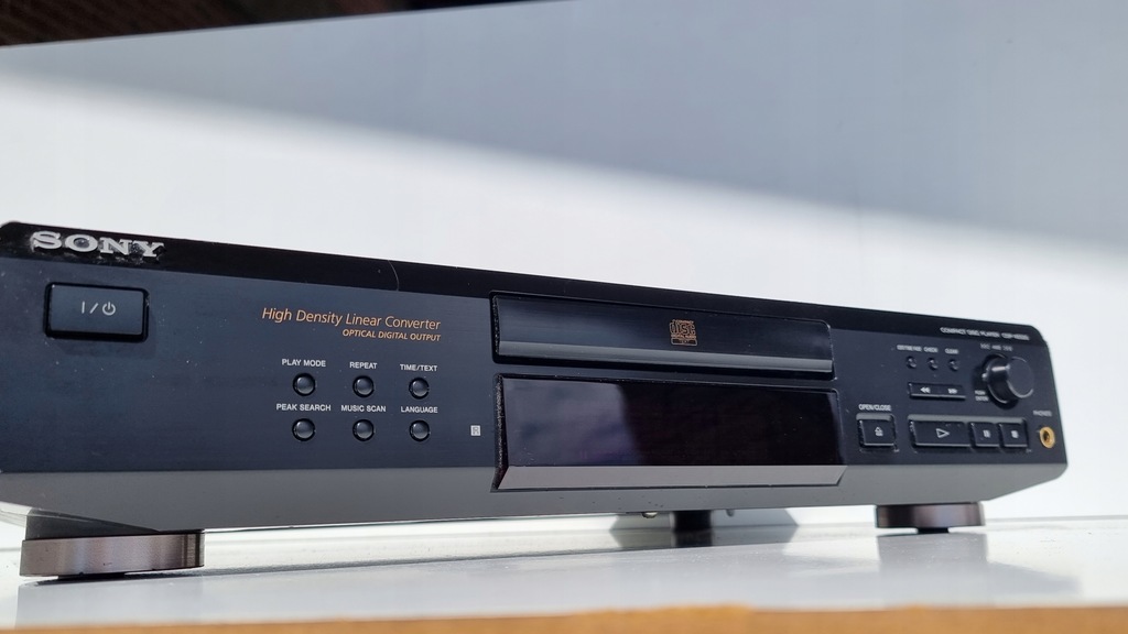 SONY odtwarzacz CD player CDP XE 520 CDP-XE520 - 12299068083 - oficjalne archiwum Allegro