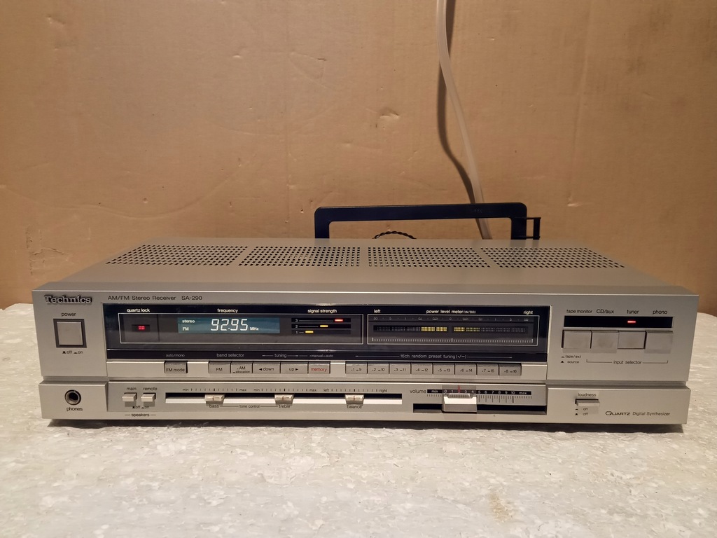 Amplituner Technics SA-290 - 11916047986 - oficjalne archiwum Allegro