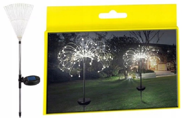 Lampa Solarna Ogrodowa Dekoracyjna Dmuchawiec LED - 12640866158 - oficjalne archiwum Allegro