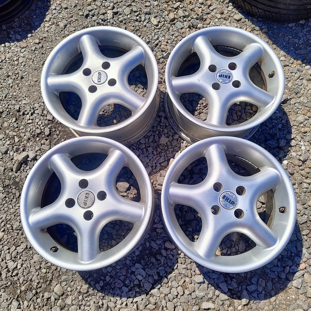 ALUFELGI EXIP 15' 4x100 VW RENAULT OPEL KOMPLET - 12463418035 ...