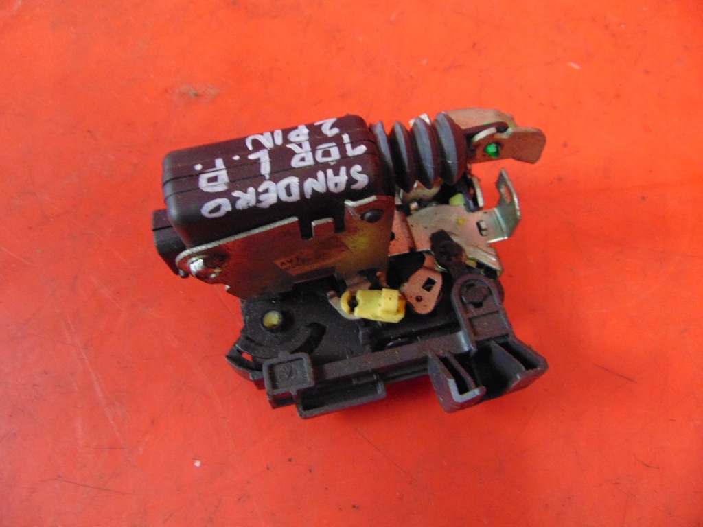 DACIA SANDERO I ZAMEK DRZWI LEWY PRZÓD 2 PIN EU - 13313080904 - oficjalne archiwum Allegro