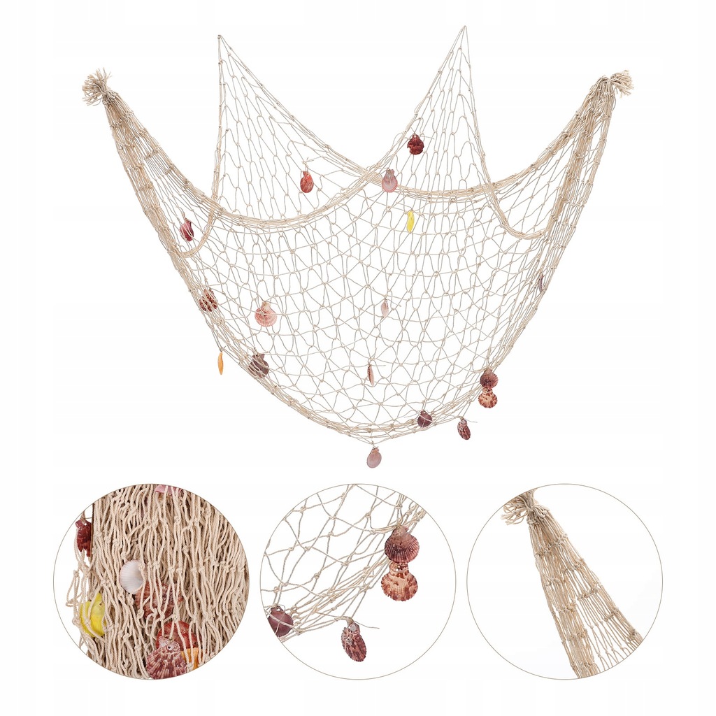 MERMAID BATHROOM DECOR FISH NET DECORATION - 13643640082 - oficjalne ...