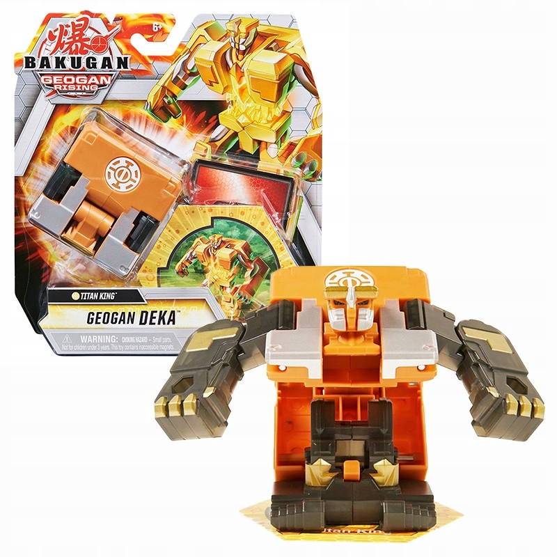 Bakugan Titan King Geogan Deka Figurka Oryginal - 11716366698 ...