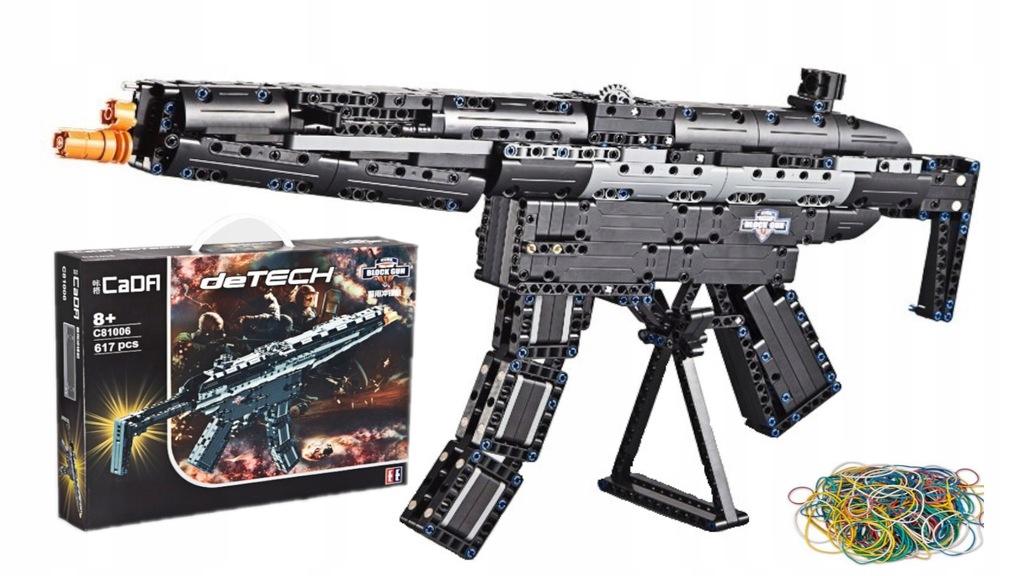 KARABIN PISTOLET NERF MP5 - KLOCKI LEGO TECHNIC - 10022704109 ...