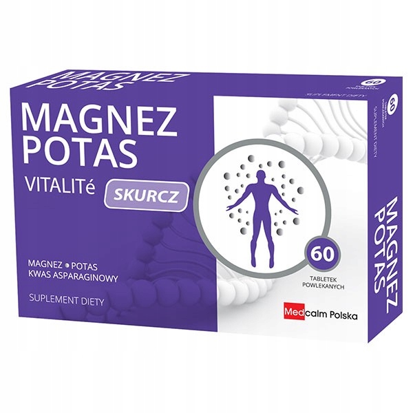 Vitalite Magnez Potas Skurcz 60 tabletek - 12219767956 - oficjalne ...