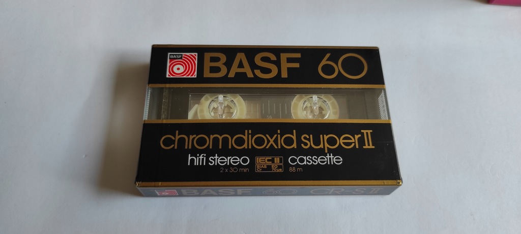 BASF CR-SII 90 Chromdioxid Super II #718 - 13832861857 - oficjalne archiwum Allegro