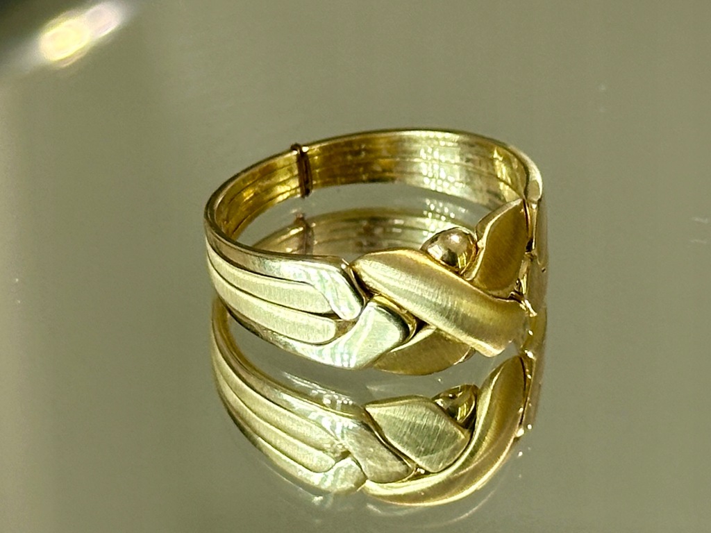 Pierścionek, sygnet złoty - Golanka, Libanka - 14892723449 - oficjalne ...