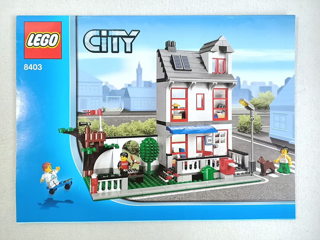 LEGO City 8403 Dom w mieście - 14533637471 - oficjalne archiwum Allegro