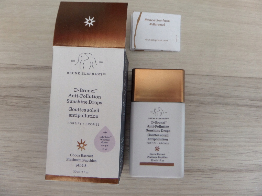 drunk elephant D-BRONZI SUNSHINE DROPS olejek brąz - 12605972742 ...