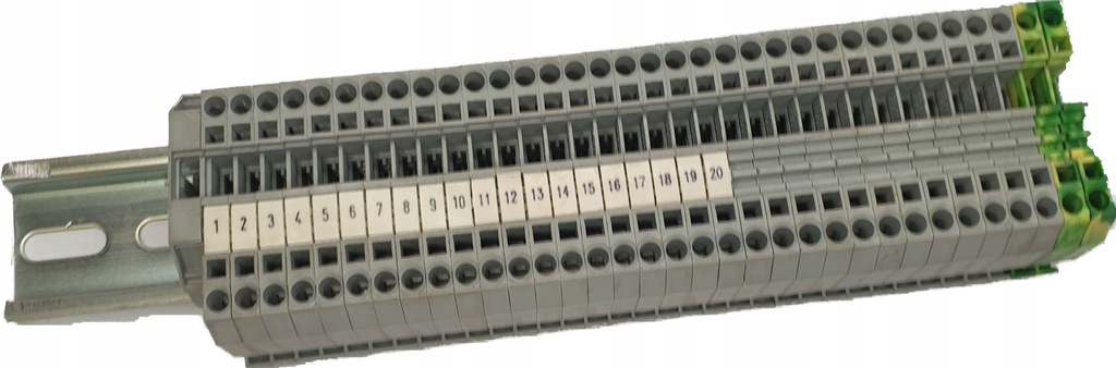 zugi złączki szynowe WAGO 280 + PE MIX - 34 szt. - 14199125556 ...