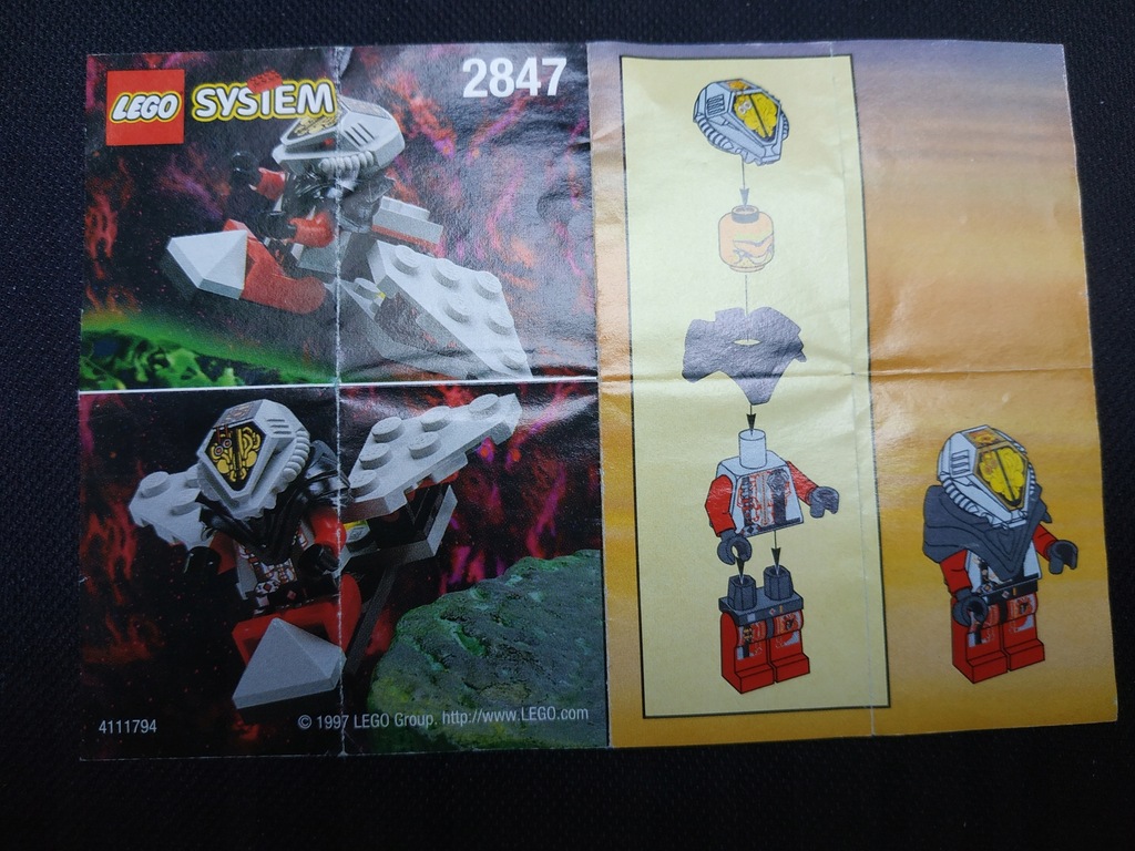 Купить LEGO System Space UFO 2847 Flyer 1997 инструкция: отзывы, фото и ...