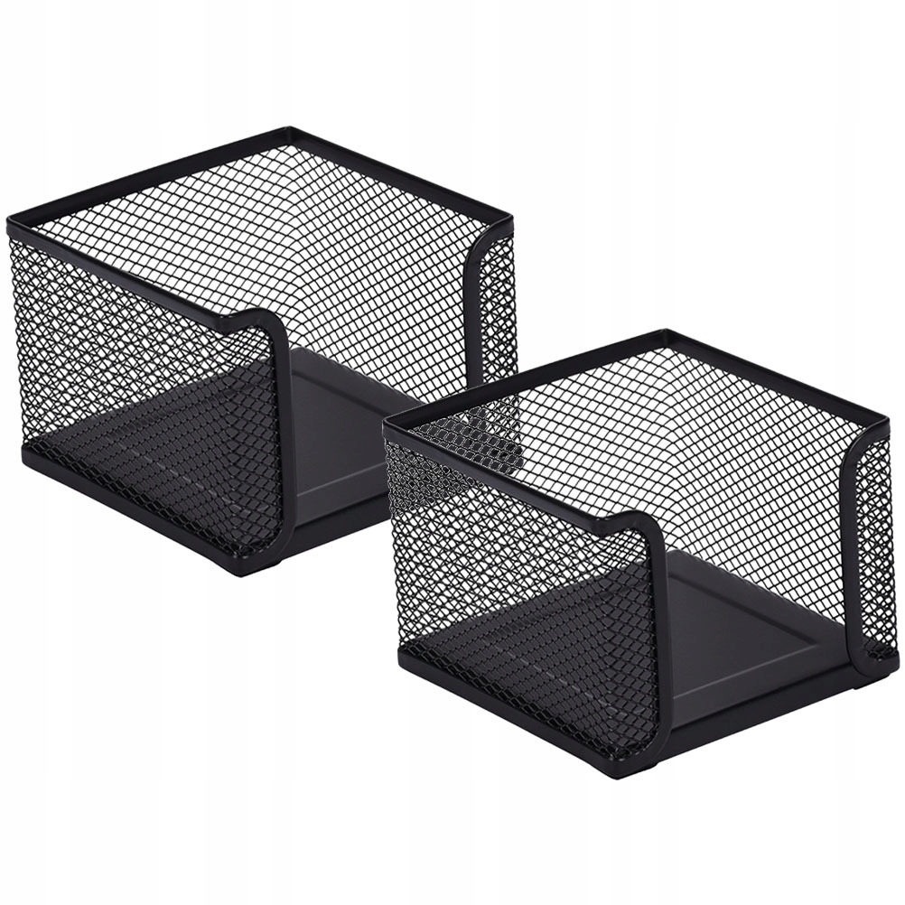 Metal Stand Mesh Memo Cube Holder 2 Pcs - 14332992692 - oficjalne ...