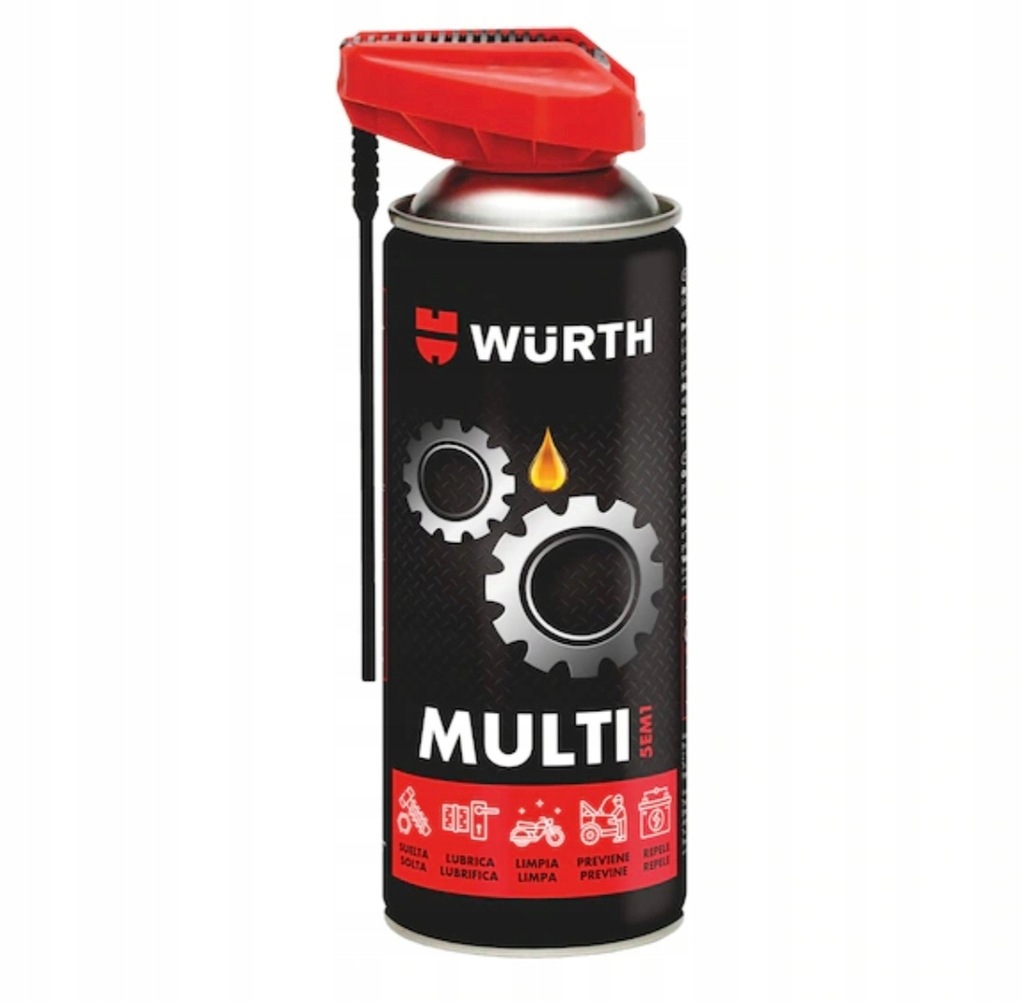 Wurth Wielofunkcyjny spray multi 5w1 400ml - 12233371505 - oficjalne ...