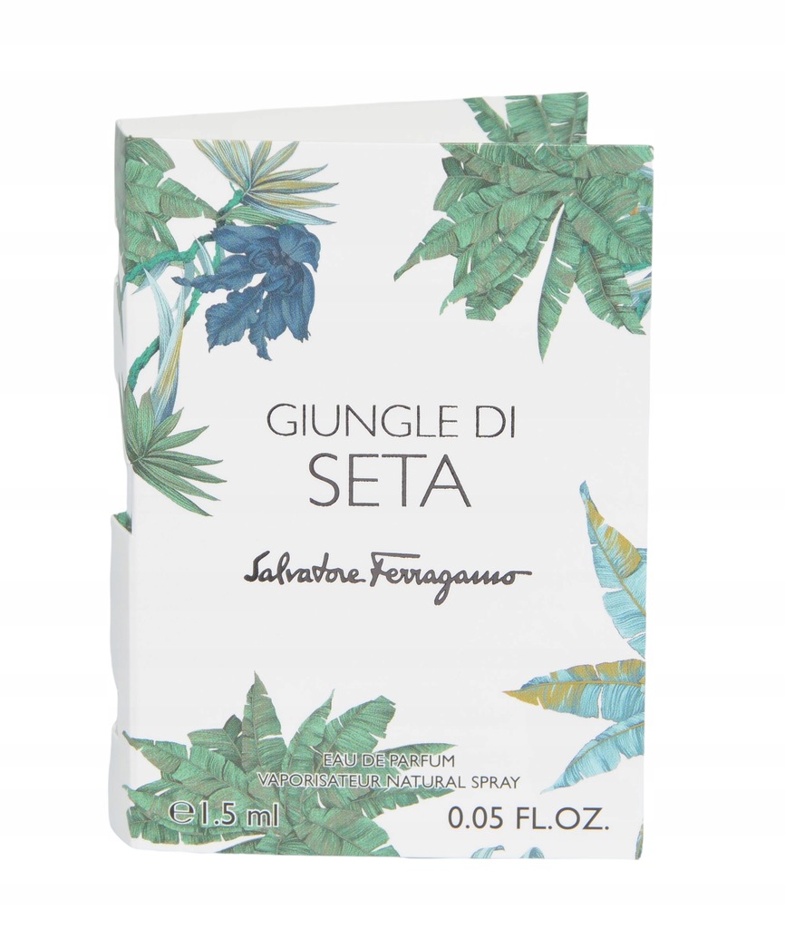SALVATORE FERRAGAMO GIUNGLE DI SETA 1,5ML EDP NOWE - 12319446736 ...