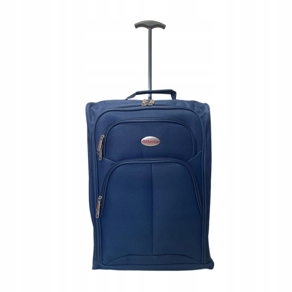 HUMLIN WALIZKA KABINOWA MIĘKKA GRANATOWA 37L 50CM - 13137397536 ...