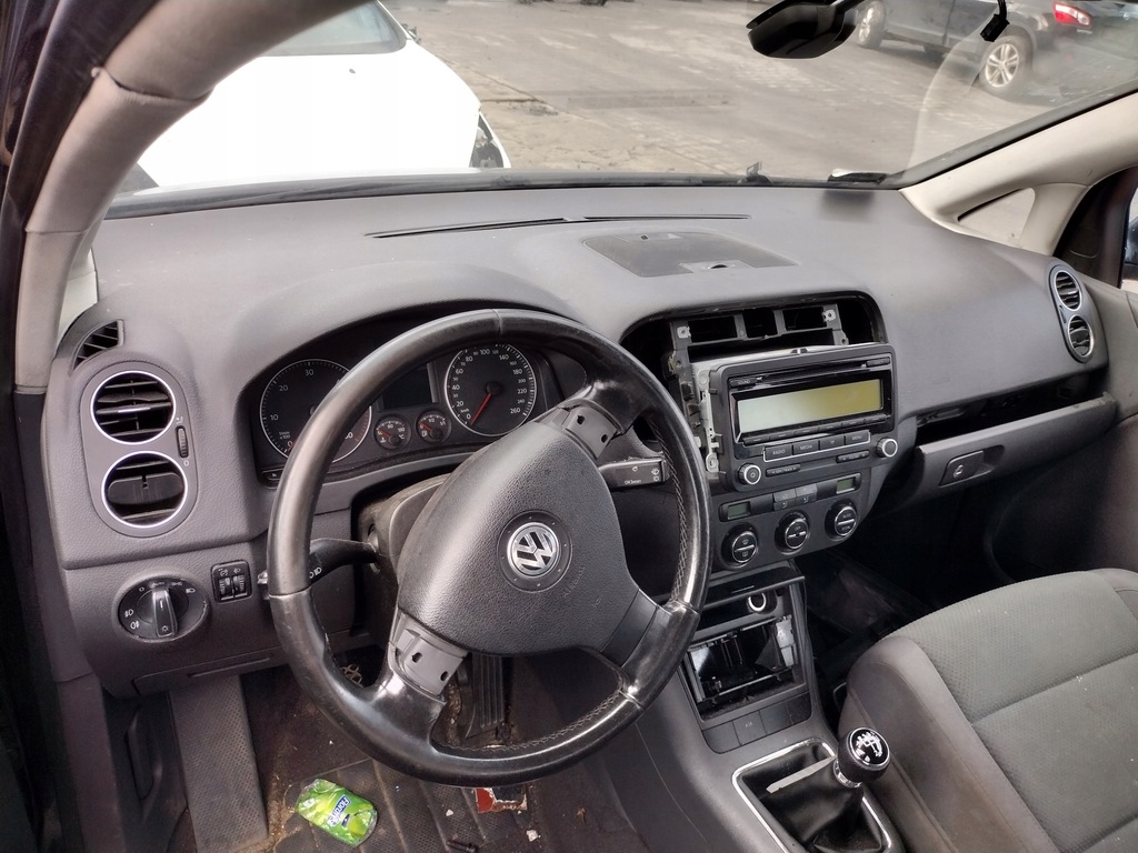 DESKA ROZDZIELCZA AIR BAG PASY VW GOLF V PLUS - 12700912732 - oficjalne archiwum Allegro