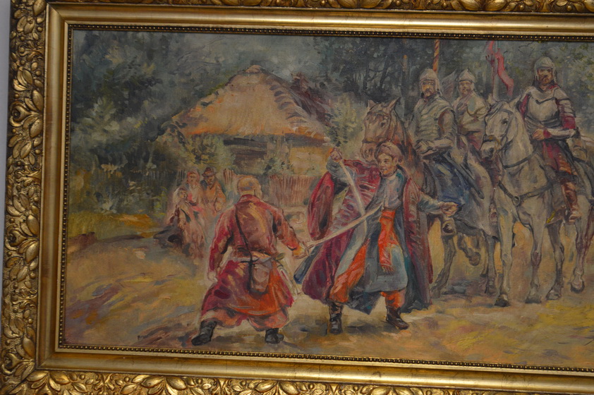 WOJCIECH KOSSAK - husaria - obraz - 8144866603 - oficjalne archiwum Allegro