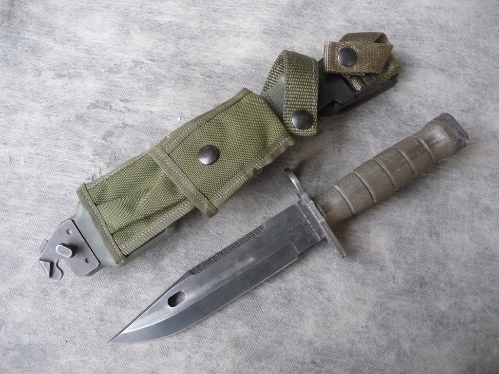BAGNET M9 NÓŻ BOJOWY LAN-CAY POCHWA US ARMY USMC - 12319021310 ...