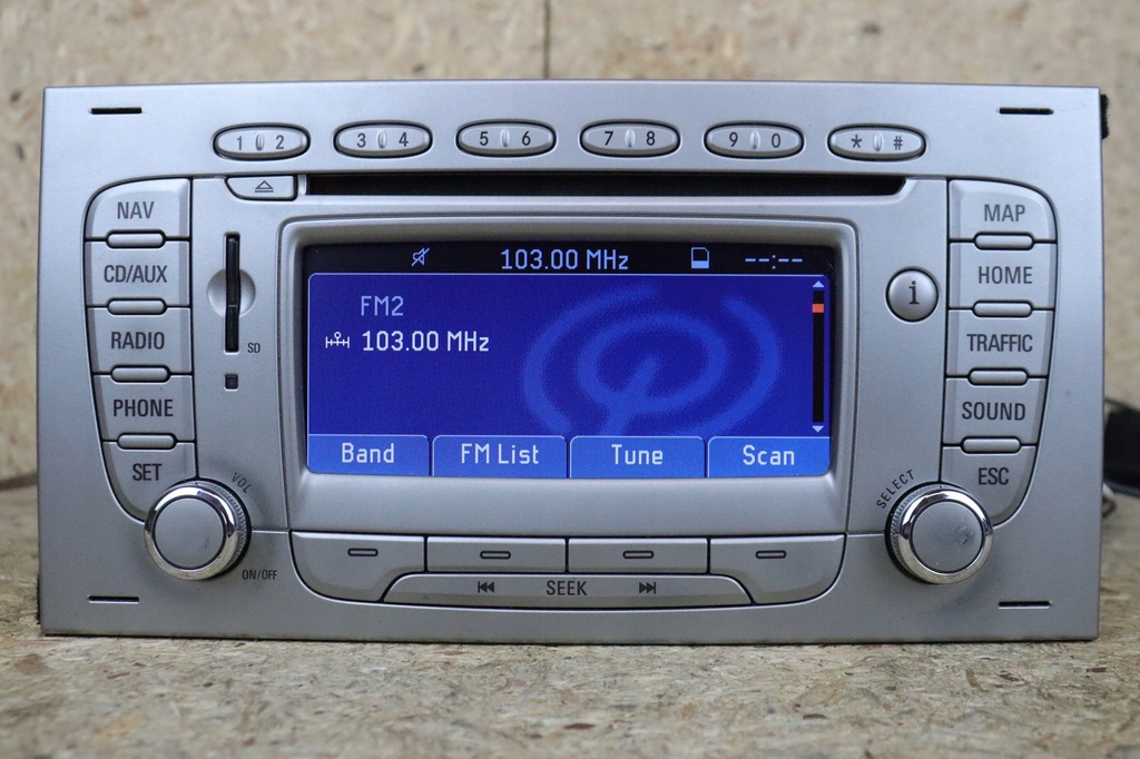 Radio Nawigacja Ford KUGA MK1 C-MAX MK1 + KOD - 12515234678 - oficjalne ...